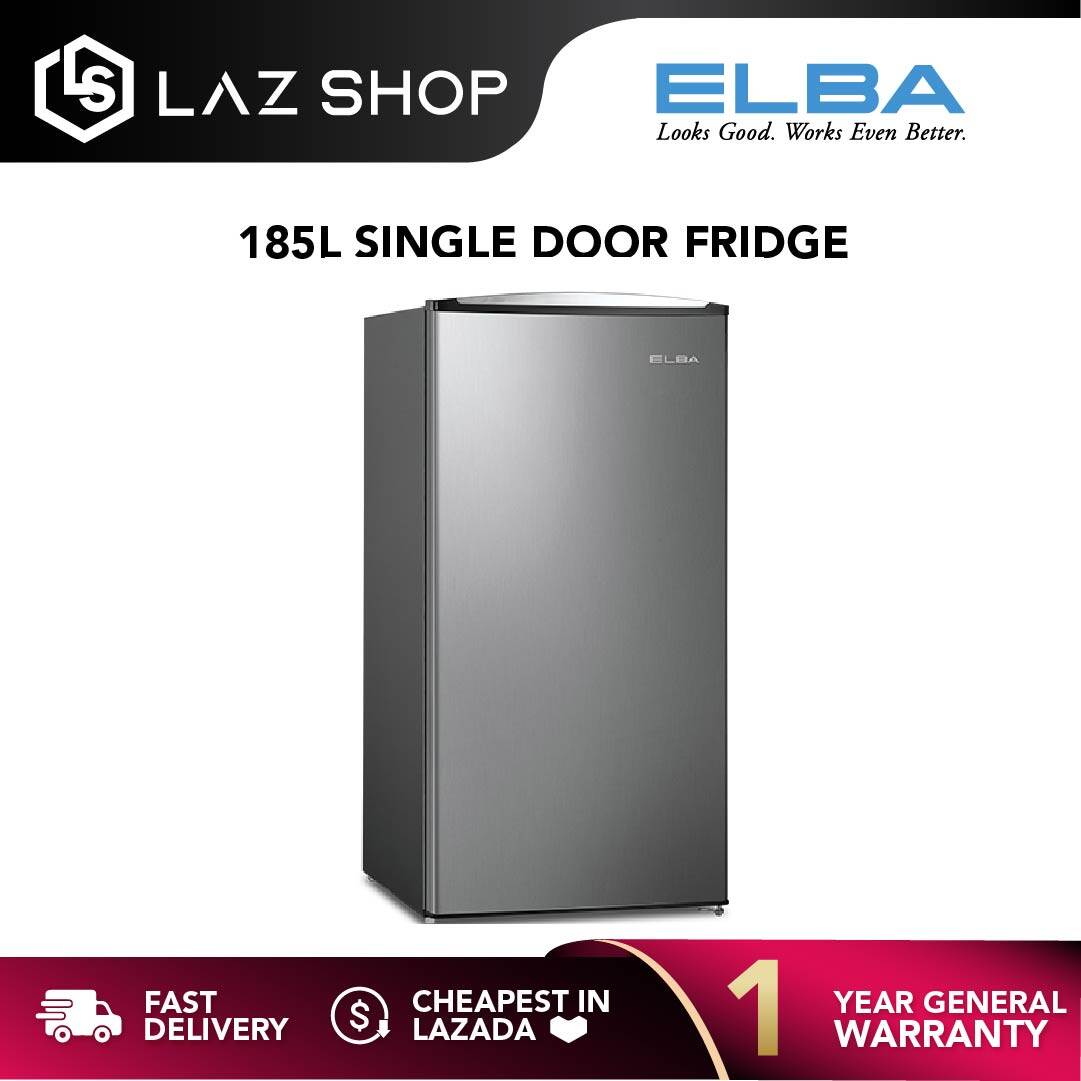 Elba 185L Single Door Refrigerator ER-C1815(SV) Fridge w Semi-Auto ...