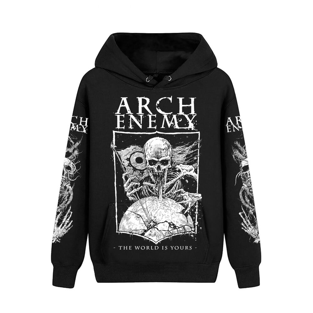 5 Designs Sweden Arch Enemy Cotton Rock Hoodies Winter Jacket Punk ...