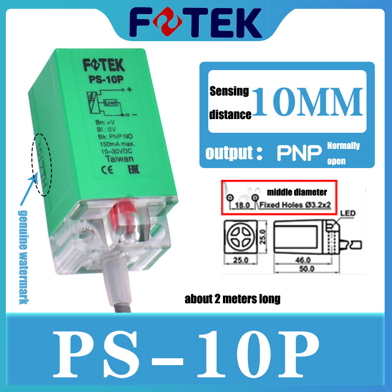 Original FOTEK proximity switch PS-05N PS-05NB PS-05P PS-05PB PS-10N PS ...