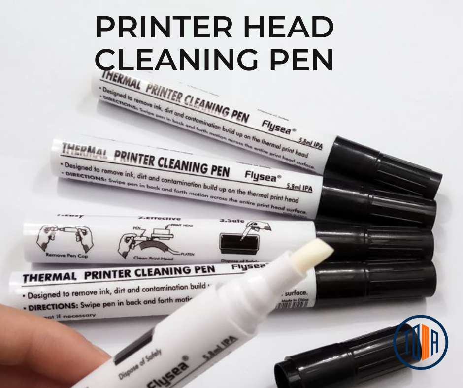 Thermal Print Head Cleaning Pen 99.9% Alcohol 热敏机清洁笔 | Lazada
