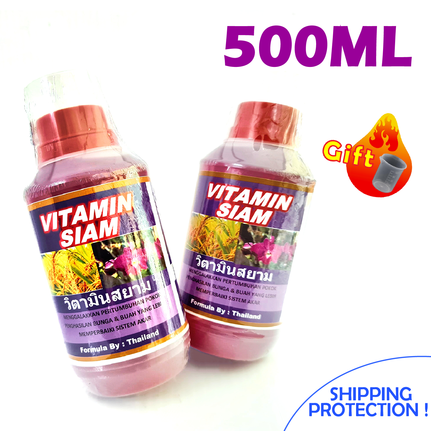 Baja Vitamin Siam 500ml 🔥 Baja Pokok Vitamin Siam Viral baja paling power dari Thailand untuk ...
