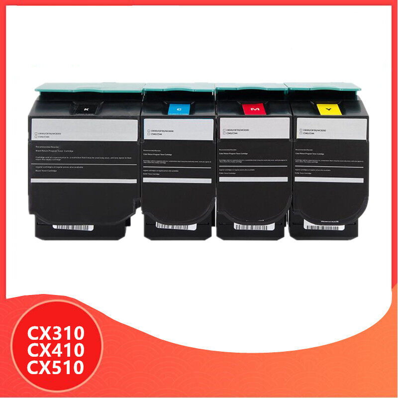 สำหรับ Lexmark Cx310 Toner สำหรับ Lexmark CX310 CX410 CX510 CX310dn CX410dte CX510de CX 310 410 ...