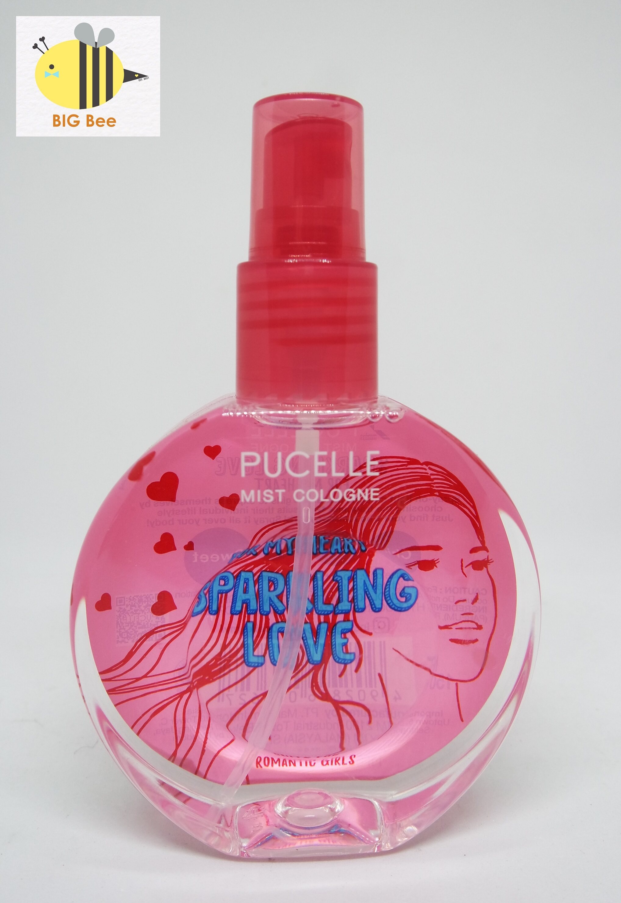 PUCELLE Mist Cologne Sparkling Loves / Jolly Rhythm / Wavy Ocean 150ml ...