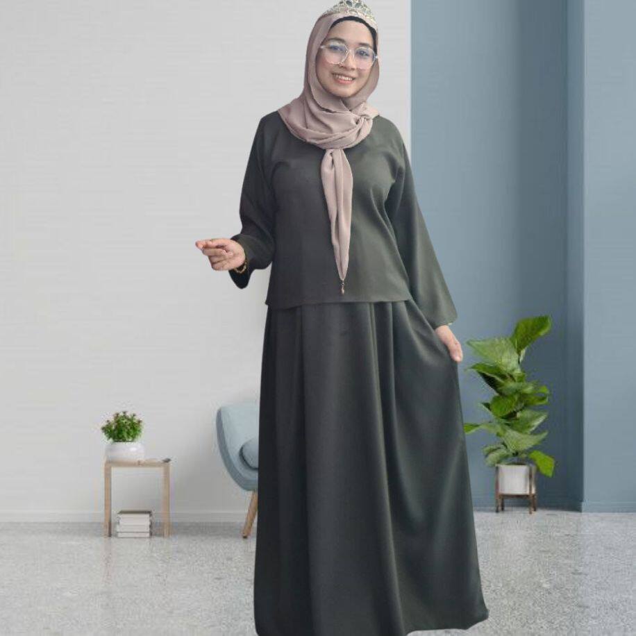 SET SERONA SMUSLIMAH FASHION SERONA | Lazada