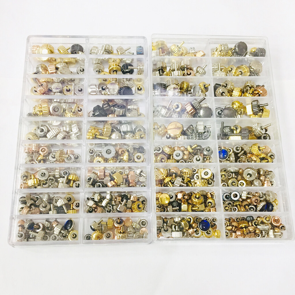 ZYEarth Watch Crown Parts Set, Watch Crown Kit, Assorted Gold and ...