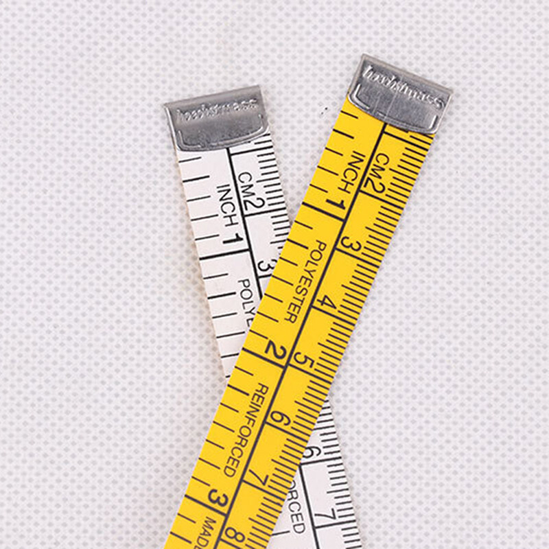 60in Soft Sewing Ruler Meter Sewing Tape Measure Body Clothes Ruler ...