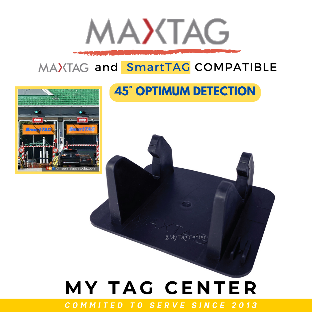 MaxTag Rubber Dashboard Holder Stand Version 2 Smart Tag Touch n Go ...