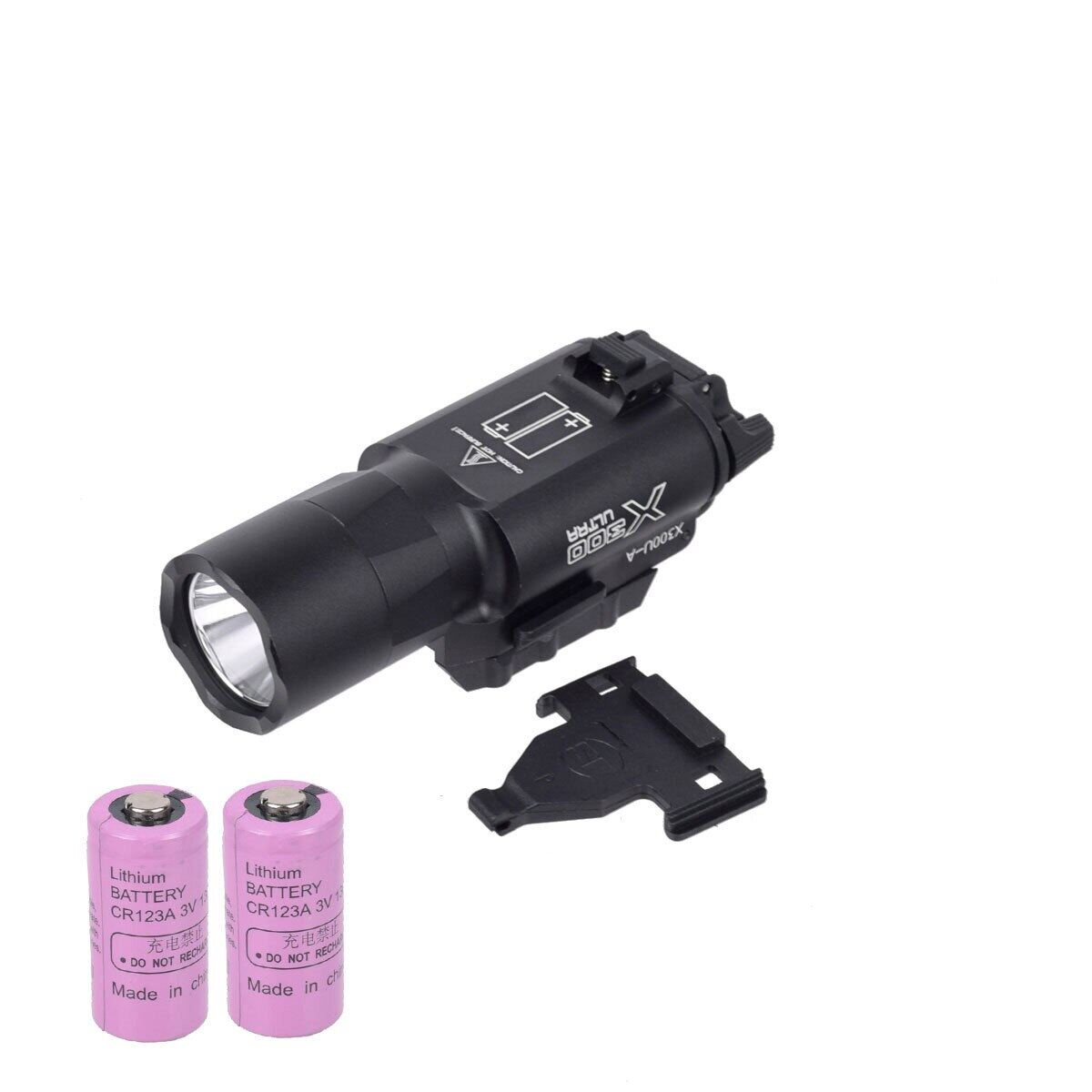 Tactical Weapon Light X300 Ultra Pistol Surefir X300U Torch Rifle Hand ...