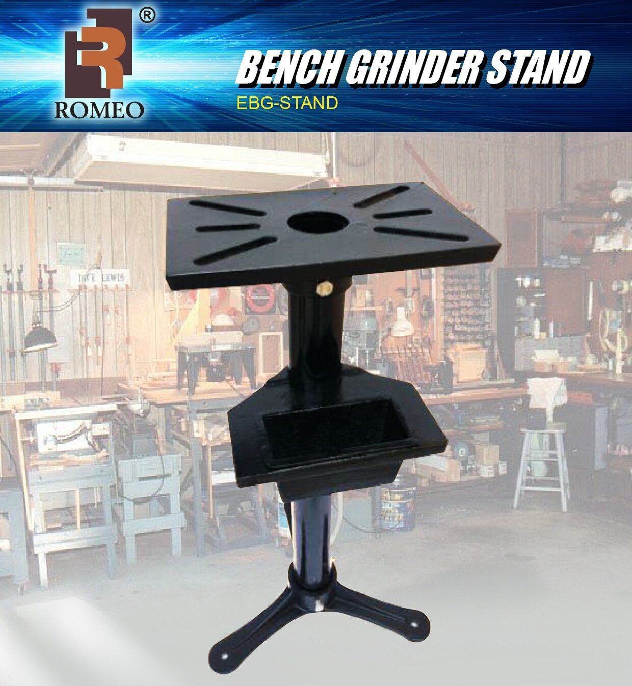 bench grinder stand base holder hold holding handle handling lock floor ...