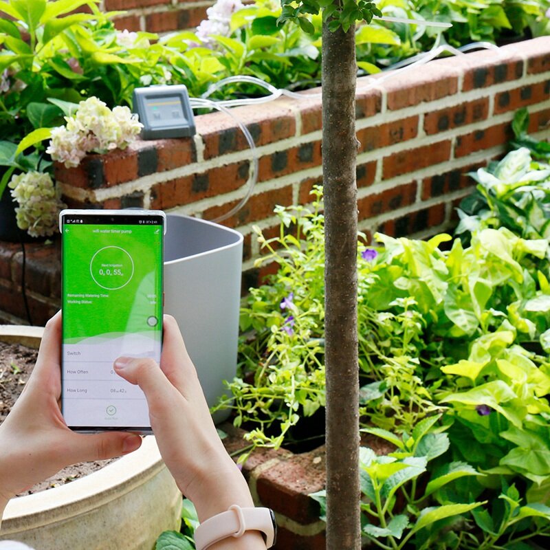 Tuya Smart WIFI Automatic Watering Timer Irrigation Timer Smart Life ...