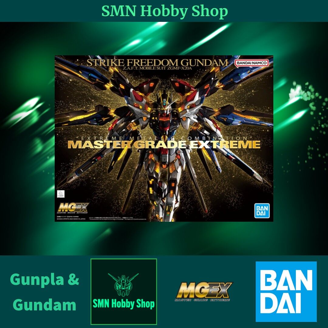 MGEX 1/100 ZGMF-X20A Gundam Strike Freedom Gunpla Gundam Toys Plastic ...