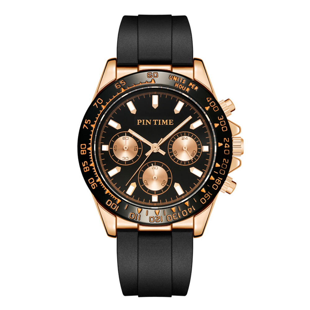 Men's Popular Six Pin Private Fashion Watch Quartz Watch - SeaTime ...