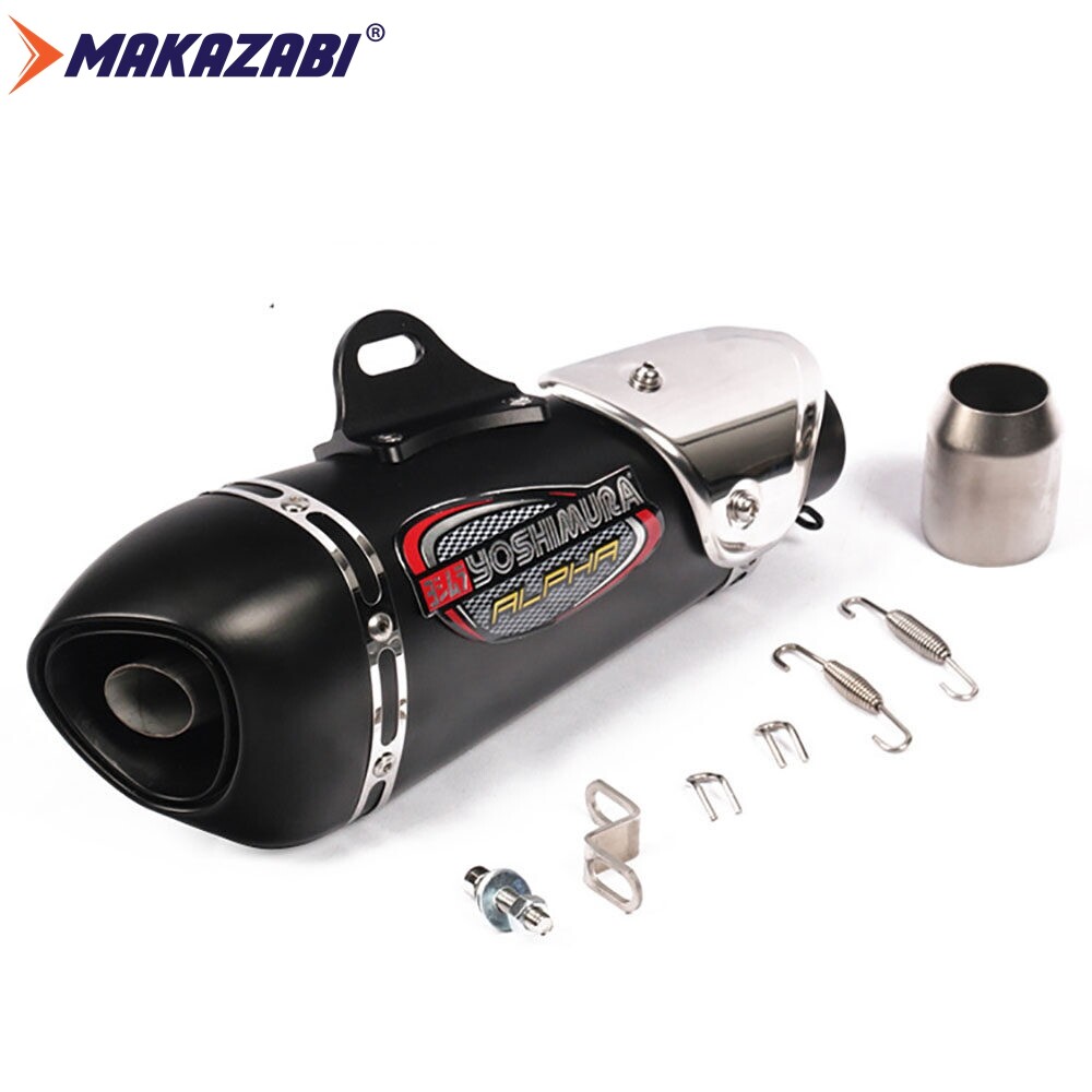 Universal Motorcycle Exhaust Muffler Pipe Yoshimura Canister Pipe DB ...