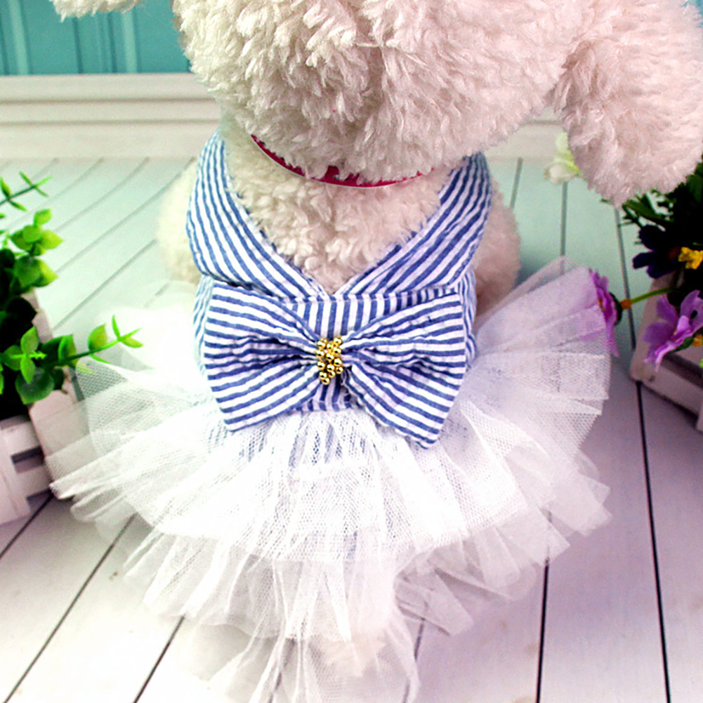 Cute Dog Dress Pet Skirts Comfortable Soft Puppuy Dogs Cats Princess ...