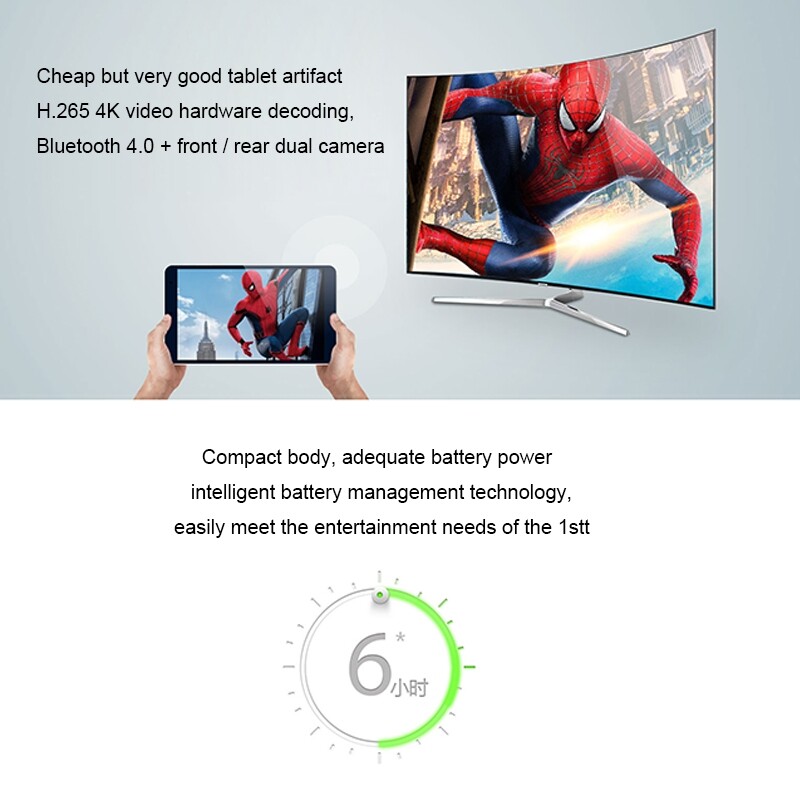 ONDA V80แท็บเล็ตรุ่นพื้นฐาน,8นิ้ว,2GB + 16GB รับรอง CE,Android 7.0 ...