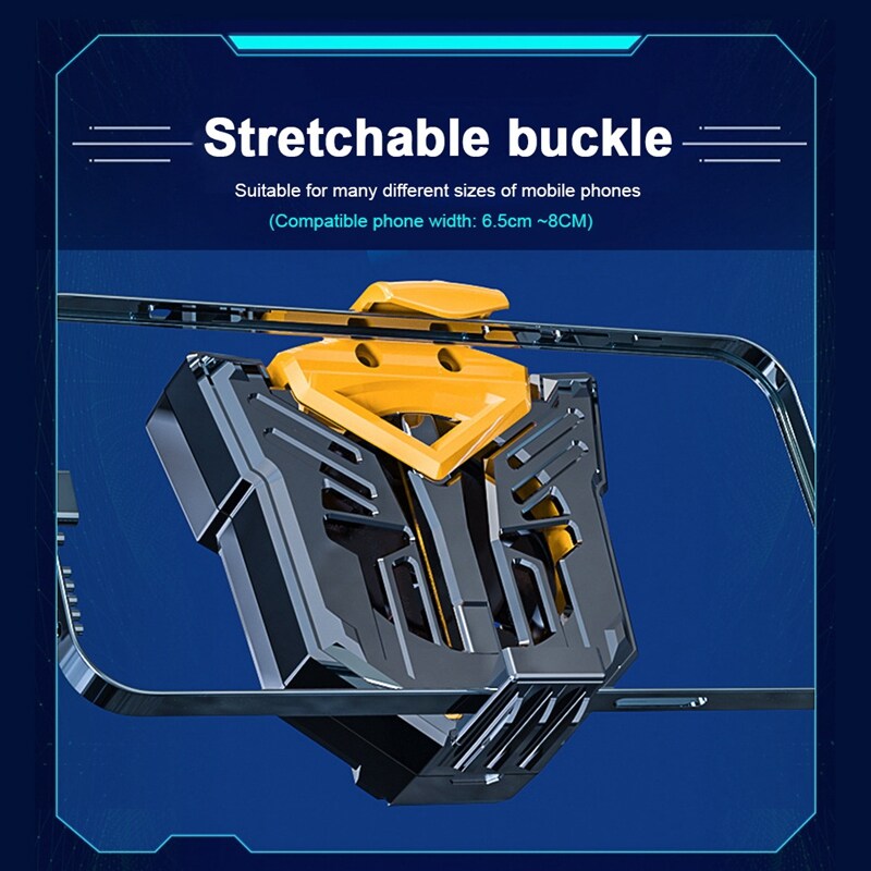 For PUGB Phone Cooler Game Cooler for Poco X3 F3 M3,Xiaomi Redmi Note ...