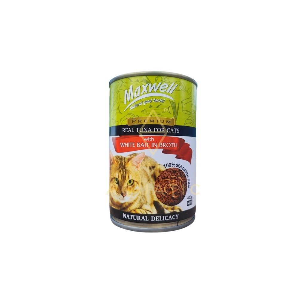 MAXWELL Premium Cat's Wet Canned Food/Makanan Kucing Tin Basah 400GM ...