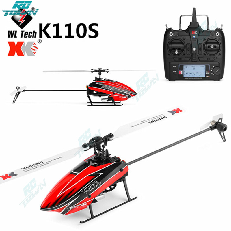 RCTOWN Wltoys โดรนขนาดเล็กรุ่น Xk K110s,อากาศยานไร้แปรงถ่านควบคุมด้วยรีโมทคอนโทรลการหมุนวน3แกน ...