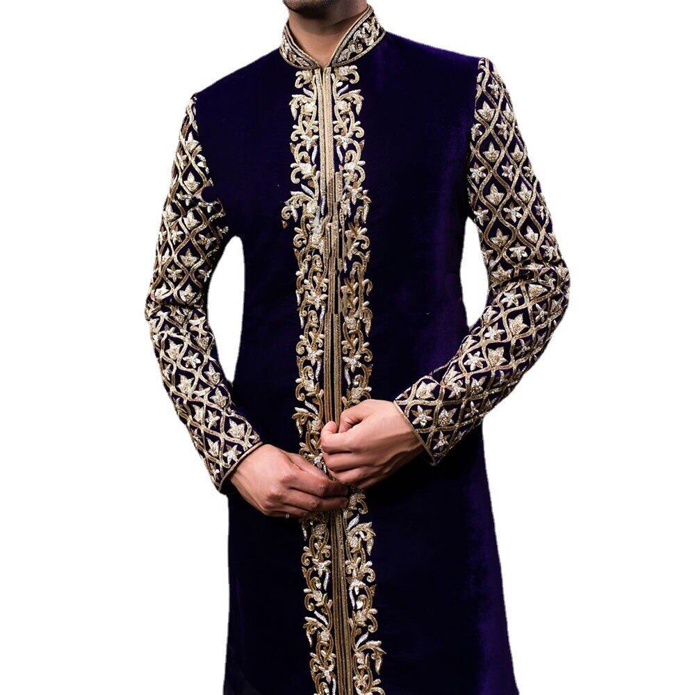 Abaya Man Muslim Fashion Arabic Men Clothes 2021 Jua Thobe Kaftan Dress ...