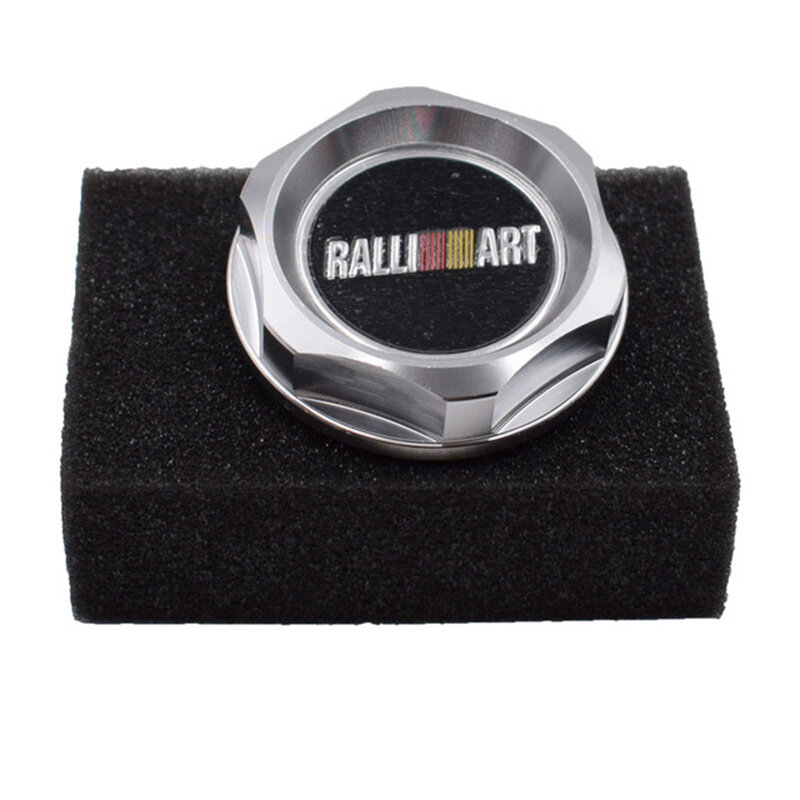 Ralliart Racing Engine Oil Cap Oil Fuel Filler Cover Cap For Mitsubishi ...