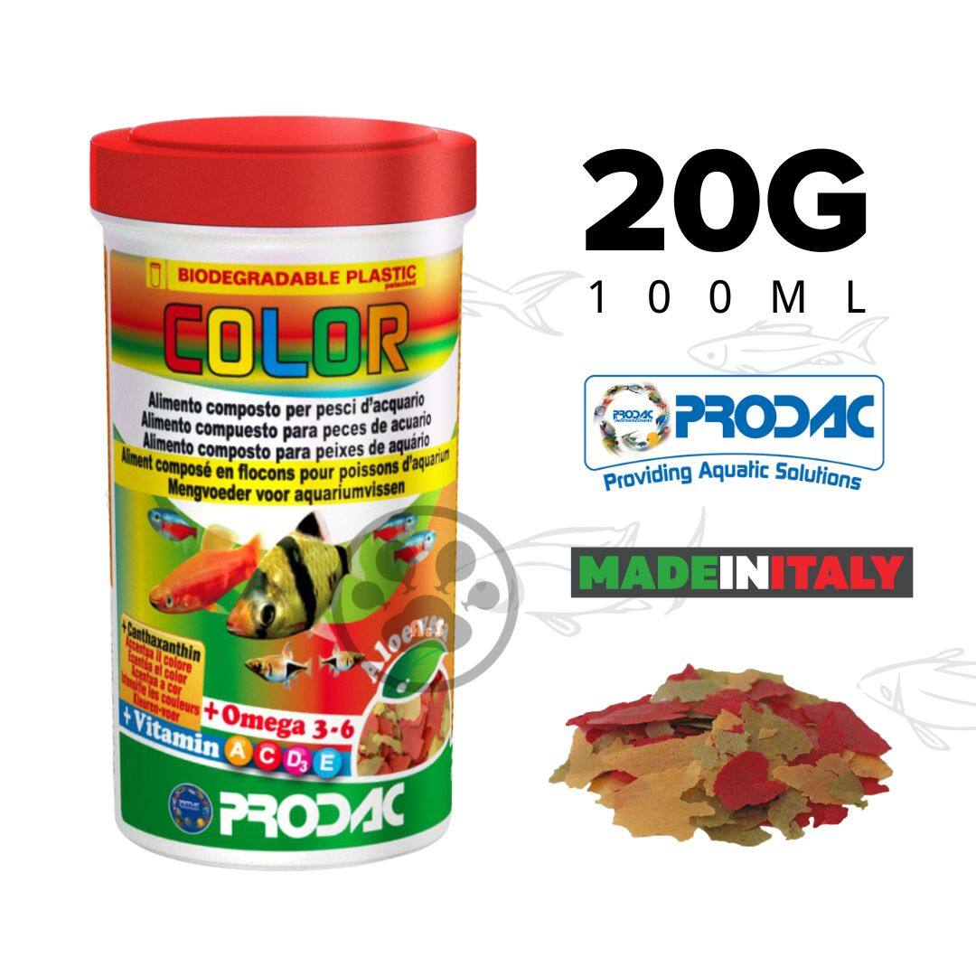 PRODAC Color + Canthaxanthin Fish Food / Makanan Ikan 20g / 50g / Fish ...