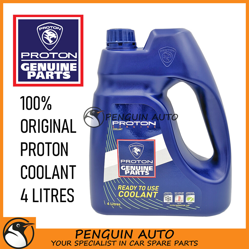 PROTON GENUINE RADIATOR COOLANT 4 LITRES PW990731 | Lazada