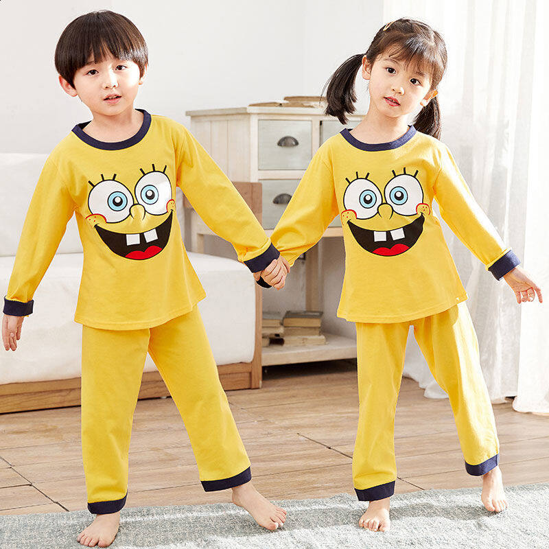 Night Dress Kawaii Long Sleeve Pyjama Pineapple Print - ZYT kids - ThaiPick