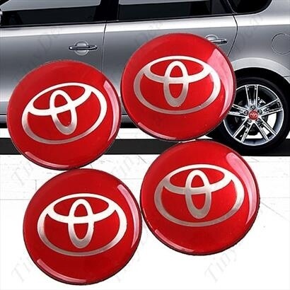 Upgrade NEW 4pcs/lot 56.5mm Car Wheel Center Hub Cap Stickers for ...