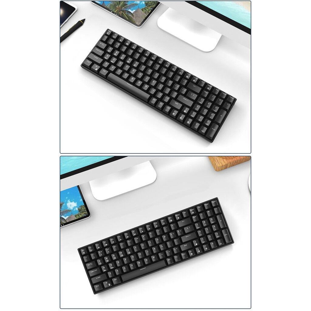 Royal Kludge RK860 RK100 Hotswappable RGB Mechanical Keyboard Gaming ...