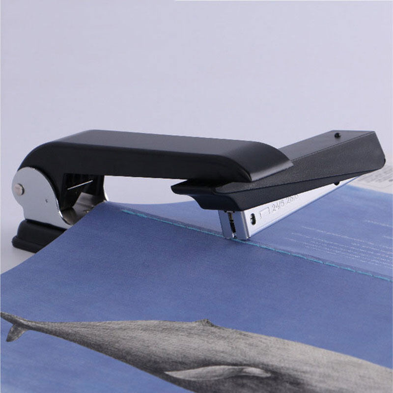 360 Degree Rotatable Stapler Office Paper Binding Punches Stationery ...