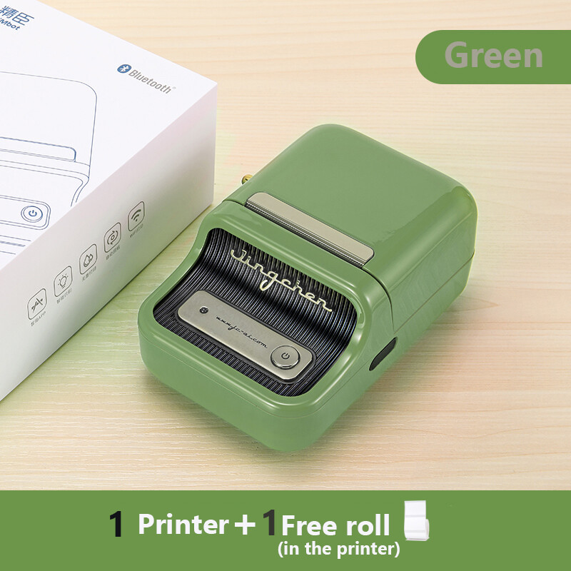 Fashion (free paper) B21-Mobile wireless bluetooth printer portable ...