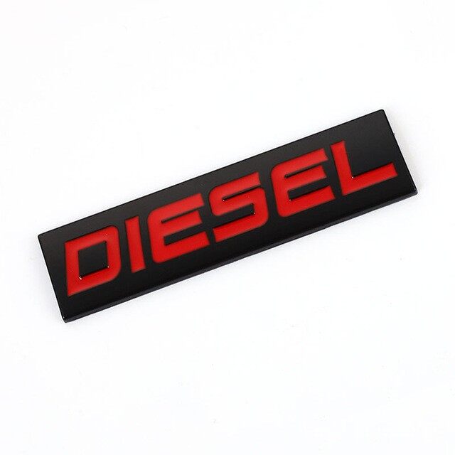 Car Sticker Diesel Logo Emblem Badge 3D Metal Car Decals | Lazada PH