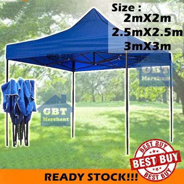 Ft Night Market Canopy Camping Tent (2x2m /2.5x2.5m/ 3x3m) /Payung ...