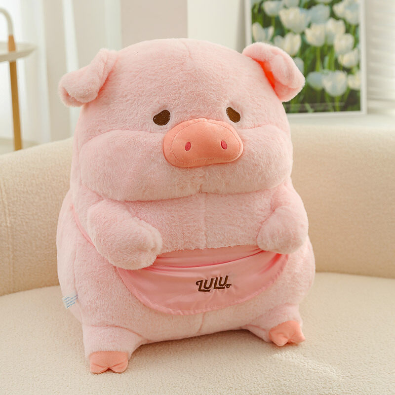 Cartoon Toast Pig Doll Plush Toy Cute Piggy Stuffed Toy For Girlfriend ...