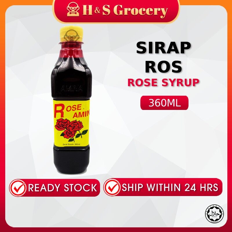 Amina Sirap Ros / Rose Syrup [Halal] [READY STOCK] | Lazada