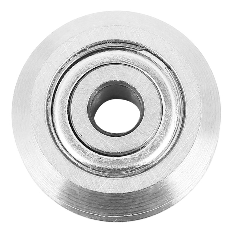 W1 Deep V Groove W-rail Guide Line Track Pulley Rollers Ball Bearings ...