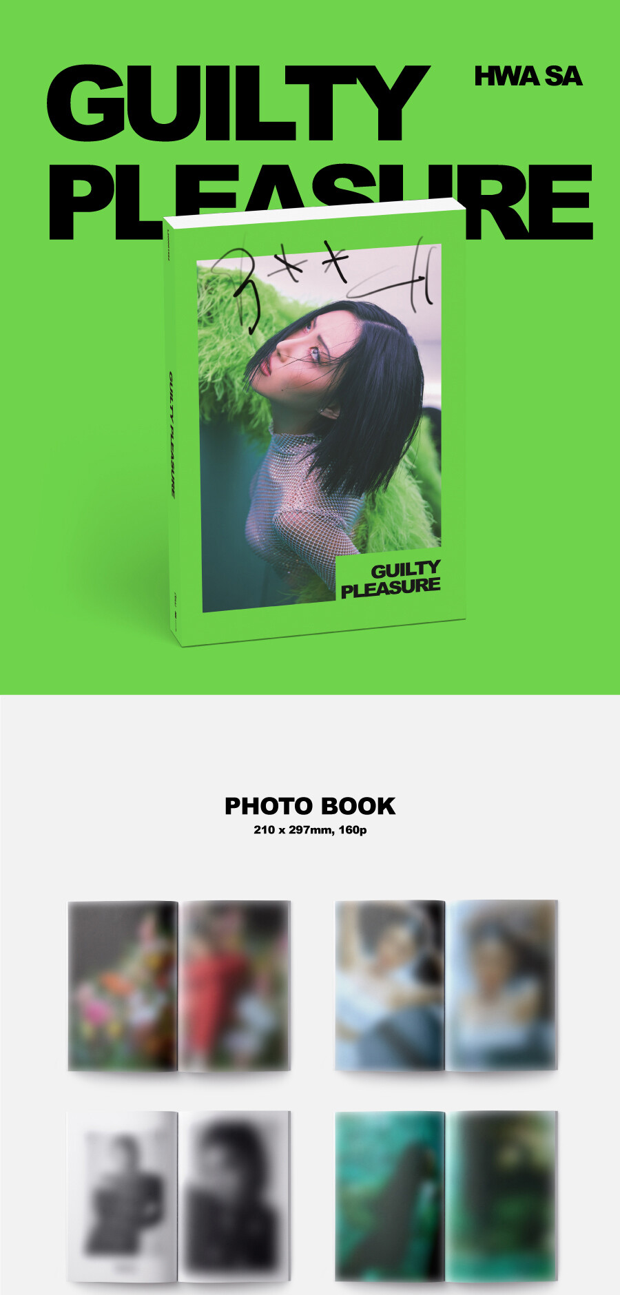 HWASA Single Album Guilty Pleasure MAMAMOO Solo Official Sealed - KPOP ...