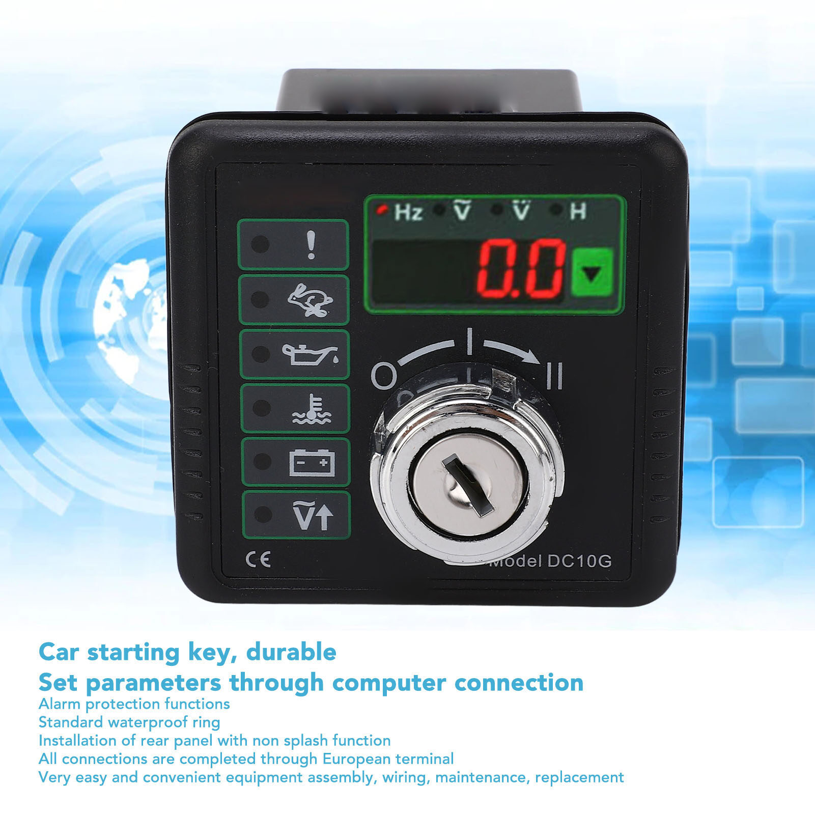 Modul Kontrol Generator Diesel Pengendali Mulai Manual Mesin dengan ...