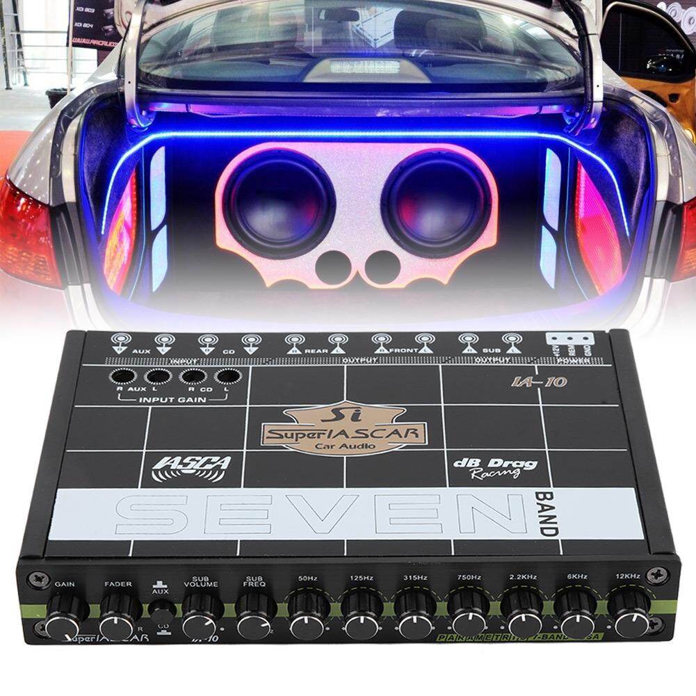 1pc Car Automobile Audio Stereo EQ Equalizer with 7 Band - Car-mall ...