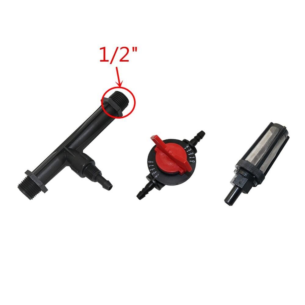 Irrigation Venturi Fertilizer Injector with 1/2, 3/4 inch outer thread ...