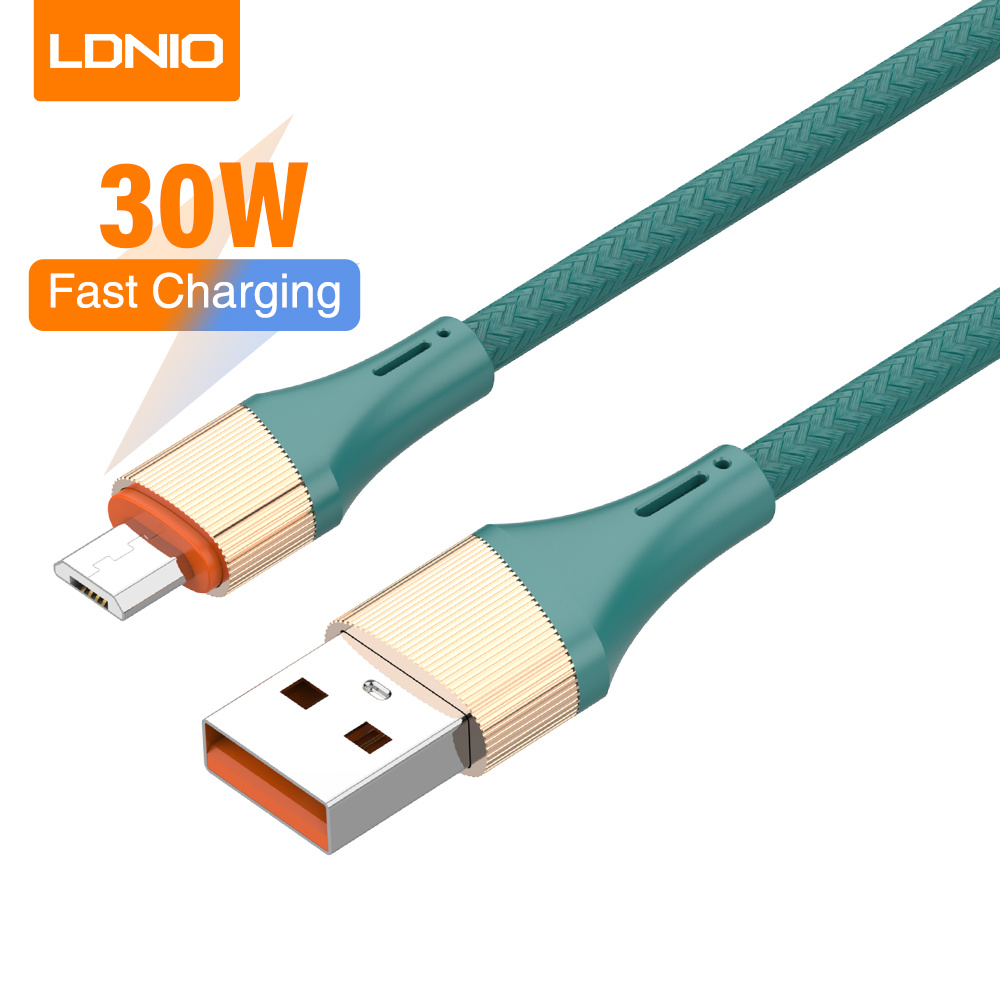 LDNIO 30W USB Charger Cable Universal Data Transmission Fast Charging ...