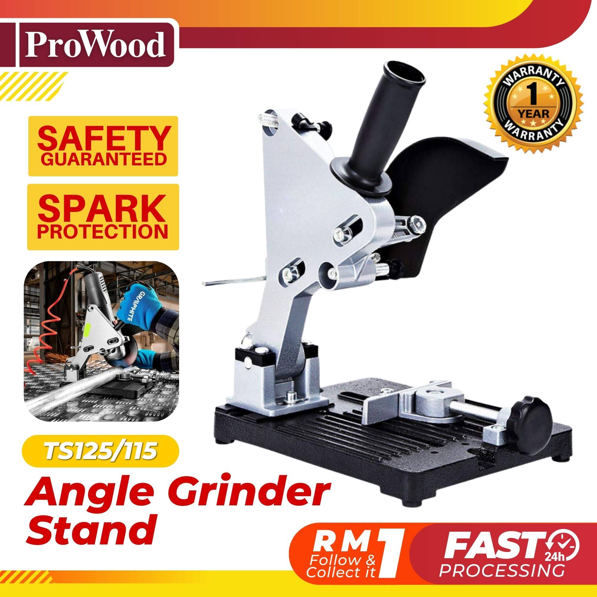 PROWOOD Ts125/115 Angle Grinder Cutting Stand Attachment Grinder Holder ...