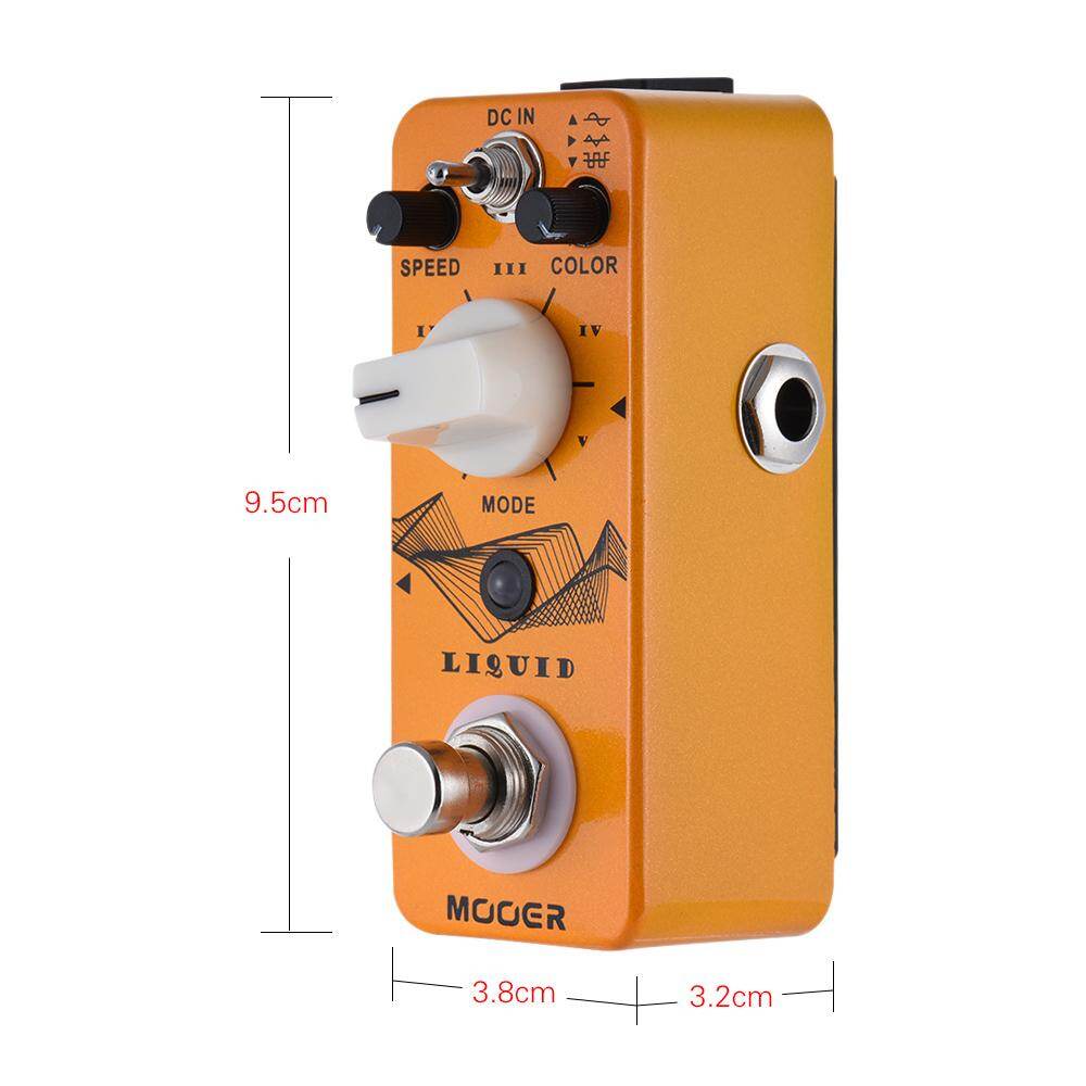 （มีสินค้า）MOOER LIQUID Mini Digital Phaser Guitar Effect Pedal True ...