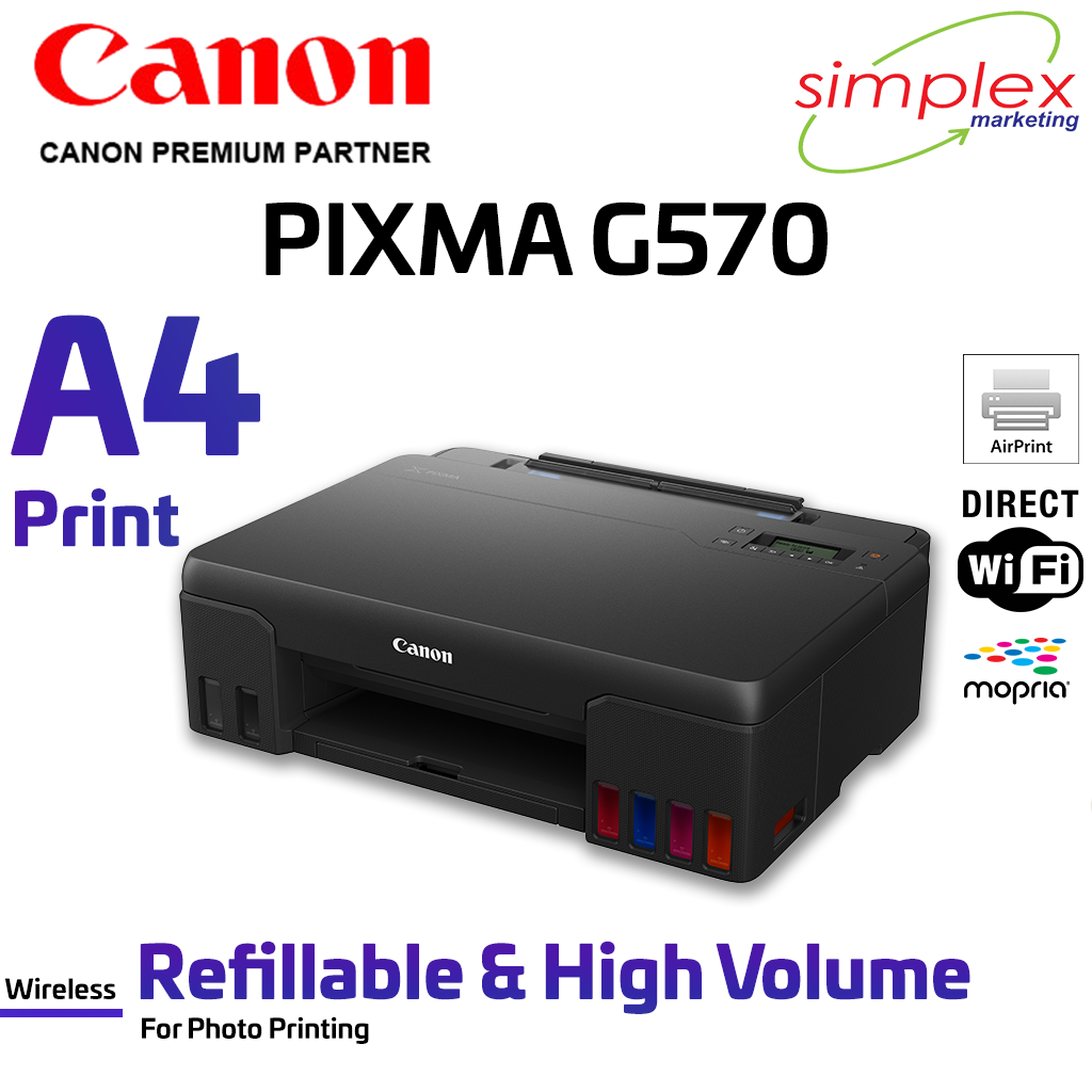 Canon PIXMA G570 Ink Efficient G Series Printer | Lazada
