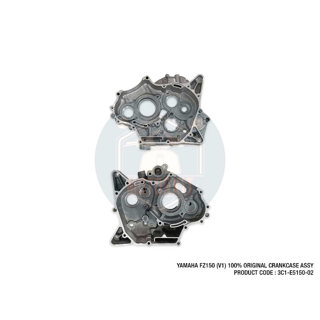 YAMAHA FZ150 FZ 150 V1 100% ORIGINAL CRANKCASE ASSY CRANK CASE CASING ...