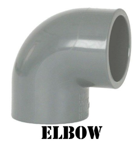 15mm PVC Fitting Connector Socket Elbow Tee PT Socket Valve Socket End ...