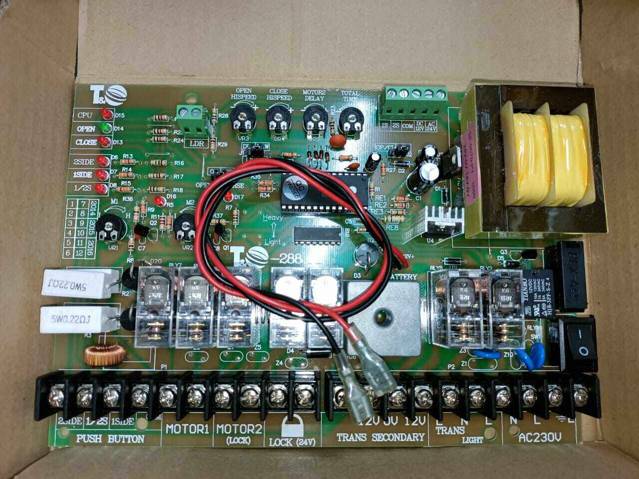 SWING AND FOLDING AUTO GATE CONTROL PANEL | Lazada