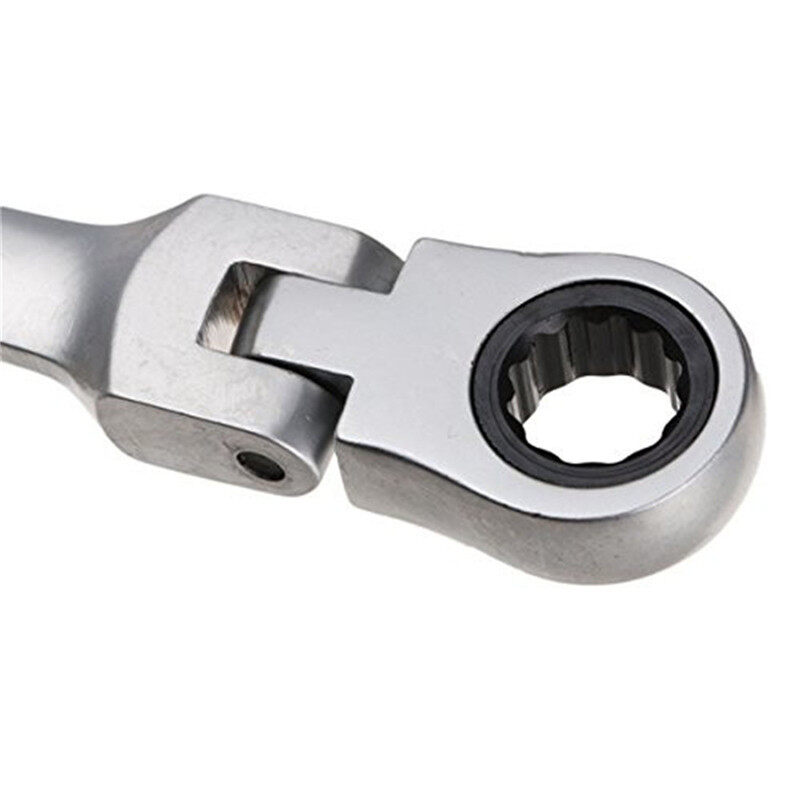DANIU 6mm-12mm Flexible Pivoting Head Ratchet Combination Spanner ...