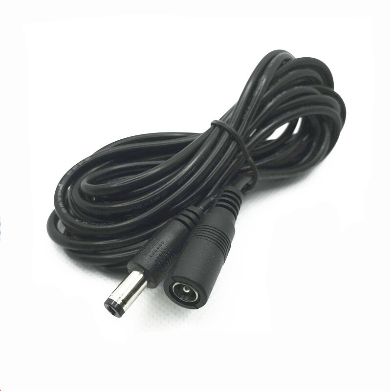 10/5/3M 12V DC Power Cord Adapter Extension Cable Copper Core For CCTV ...