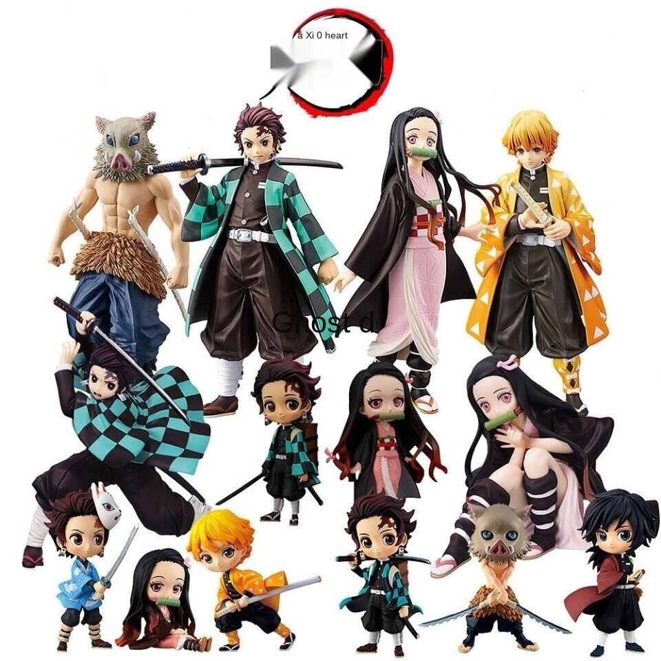 OOEA1468 Kimetsu ไม่มี Yaiba Tanjirou Nezuko Yizhi ช่วย Shan Yi Fu Gang Yi Yong อะนิเมะชุดโรงรถ ...